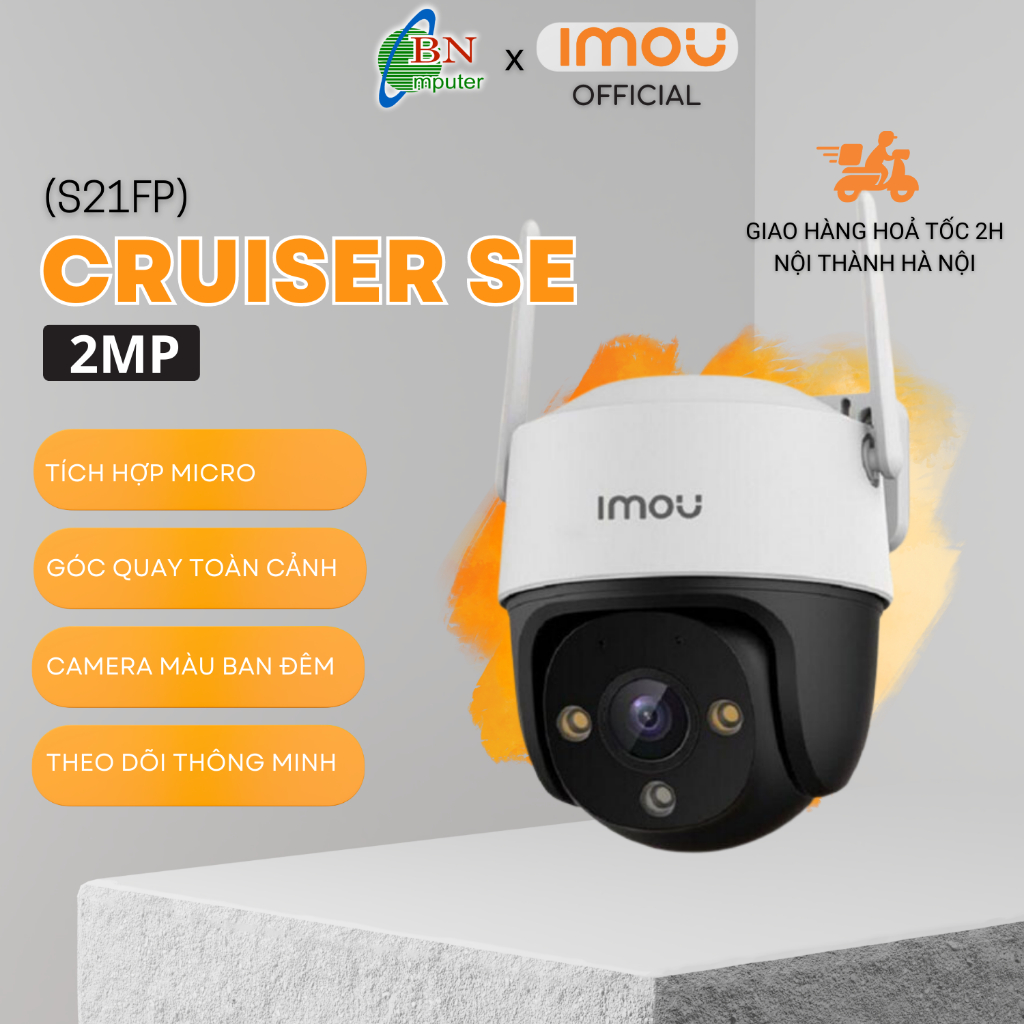 Camera wifi Imou S21FP 2.0MP S41FP 4.0MP Full color ban đêm có màu ...