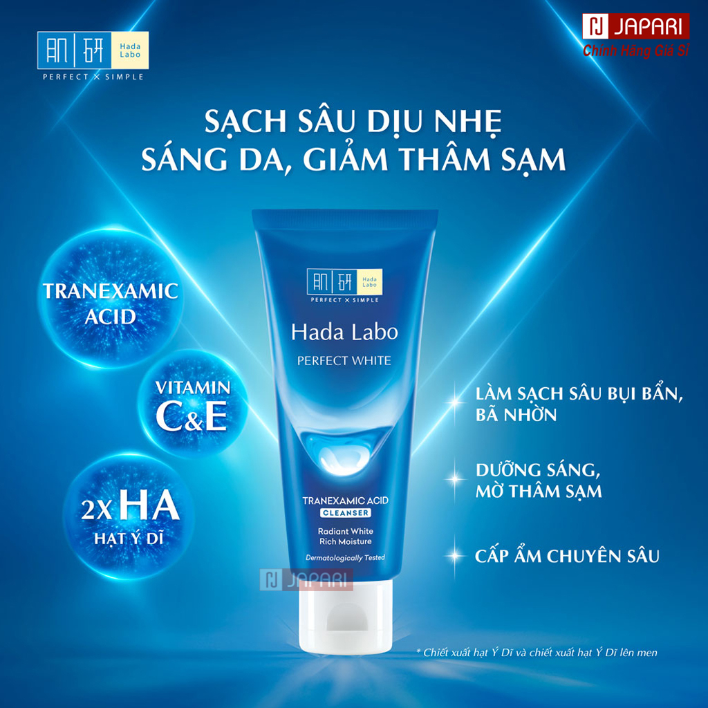 Sữa Rửa Mặt Hada Labo CHÍNH HÃNG Chăm Sóc Cấp Ẩm/Dưỡng Trắng Da/Chống Lão Hóa - Srm Hadalabo ...