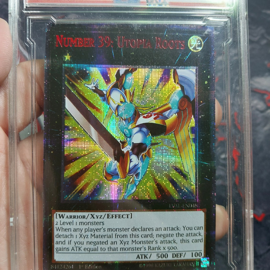 Thẻ RED yugioh Yuma Number 39 Utopia Roots Ước Vọng Đế Hoàng Chân Thể ...