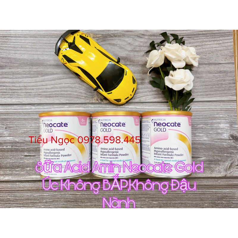 Xả date Sữa Acid Amin Neocate Gold úc 400g(dành cho bé dị ứng đạm bò và ...