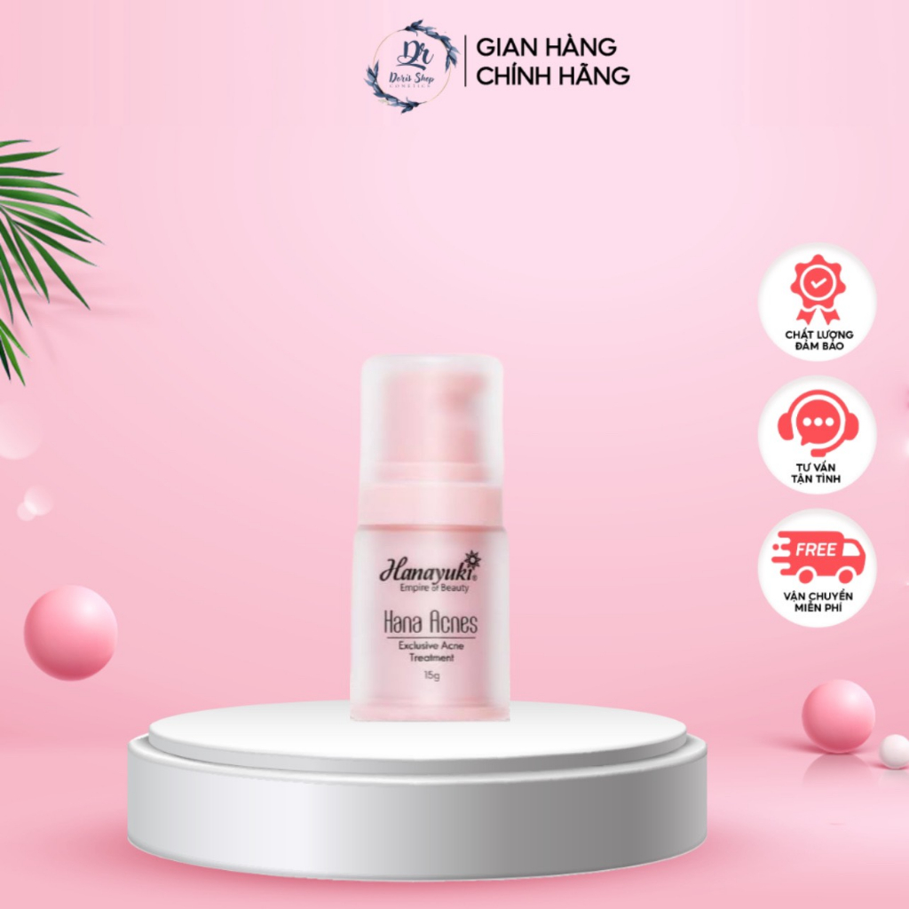 [Chính hãng] Serum mụn Hanayuki Hana Acnes Mini - DORIS SHOP | Shopee ...