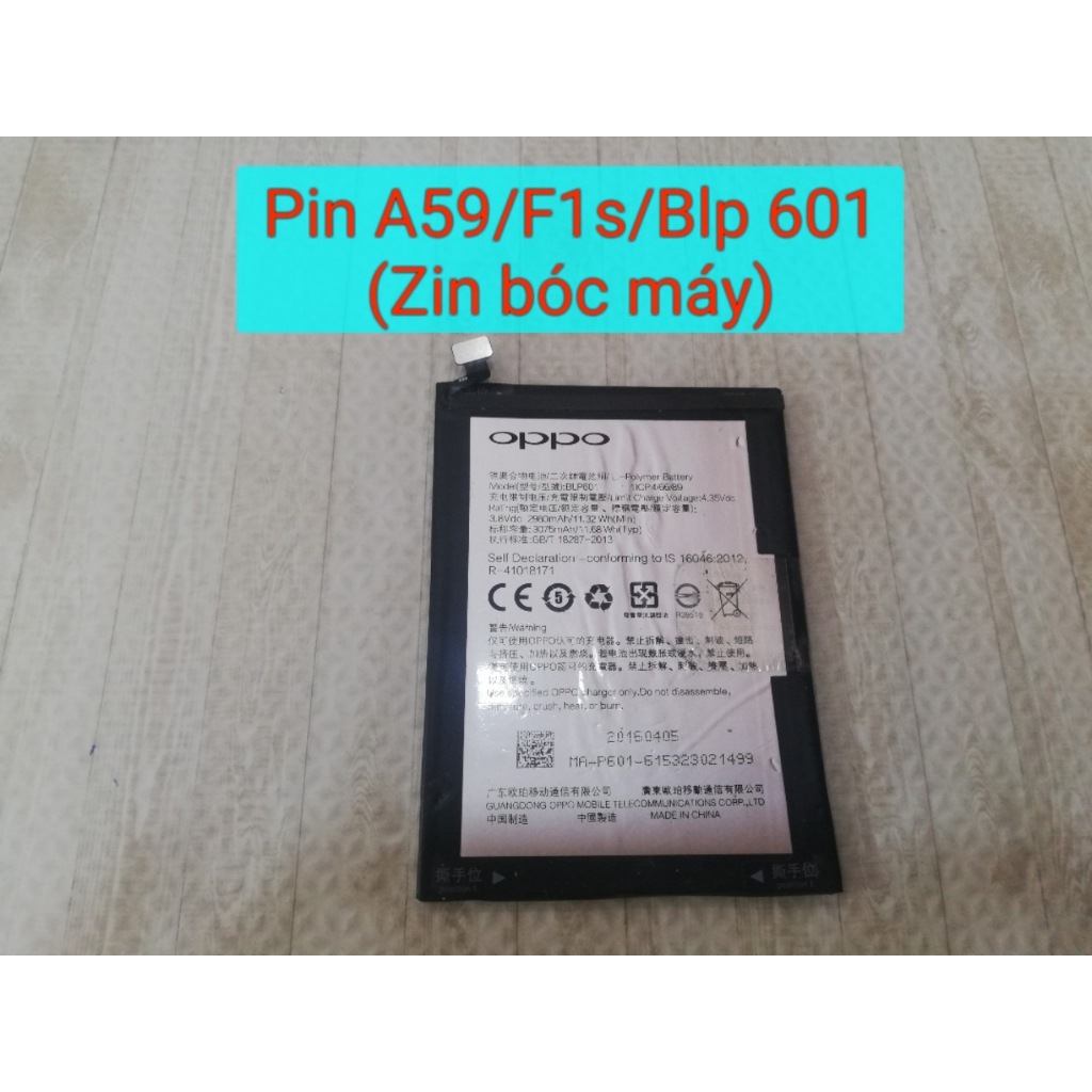 Pin Oppo A59/F1s/BLP601 (Pin bóc máy) | Shopee Việt Nam
