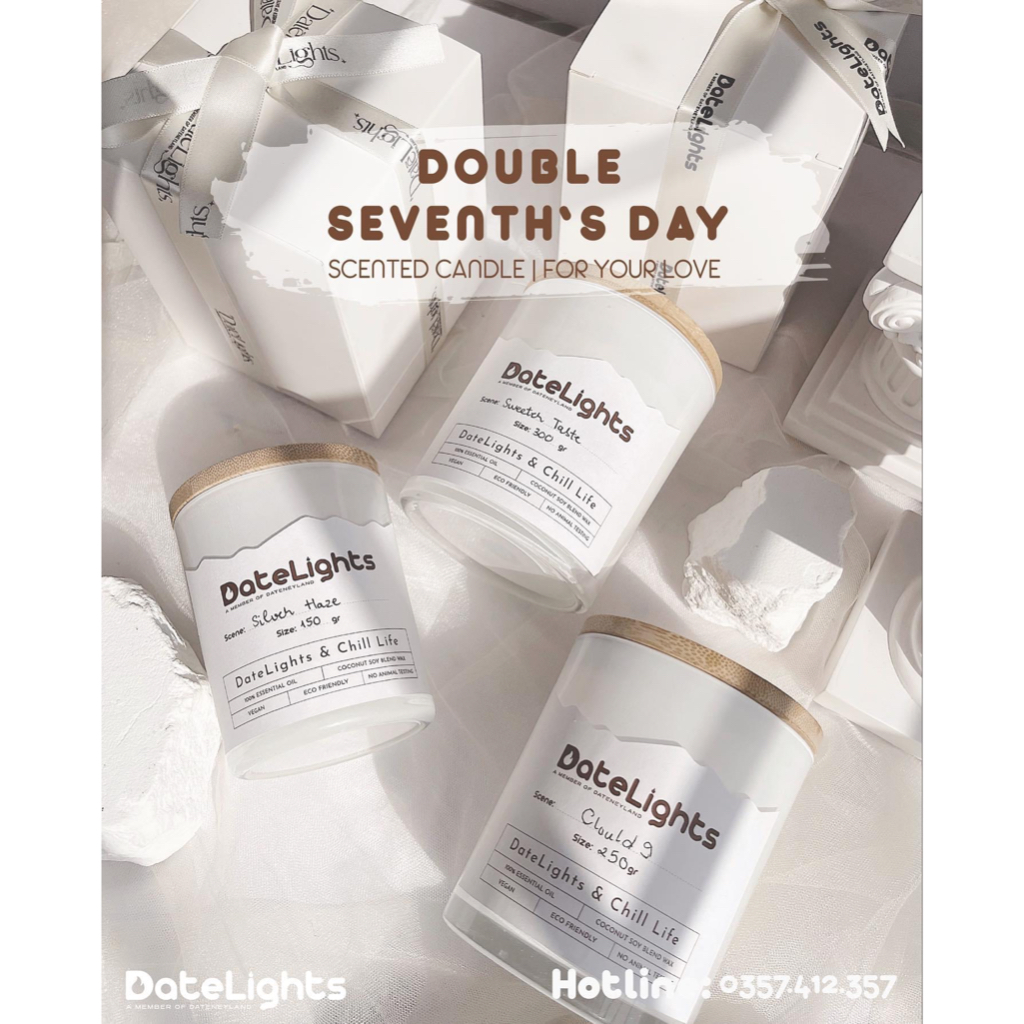 Nến thơm hũ Double Seventh's Day DATENEYLAND, Datelights Candle - STYLE ...