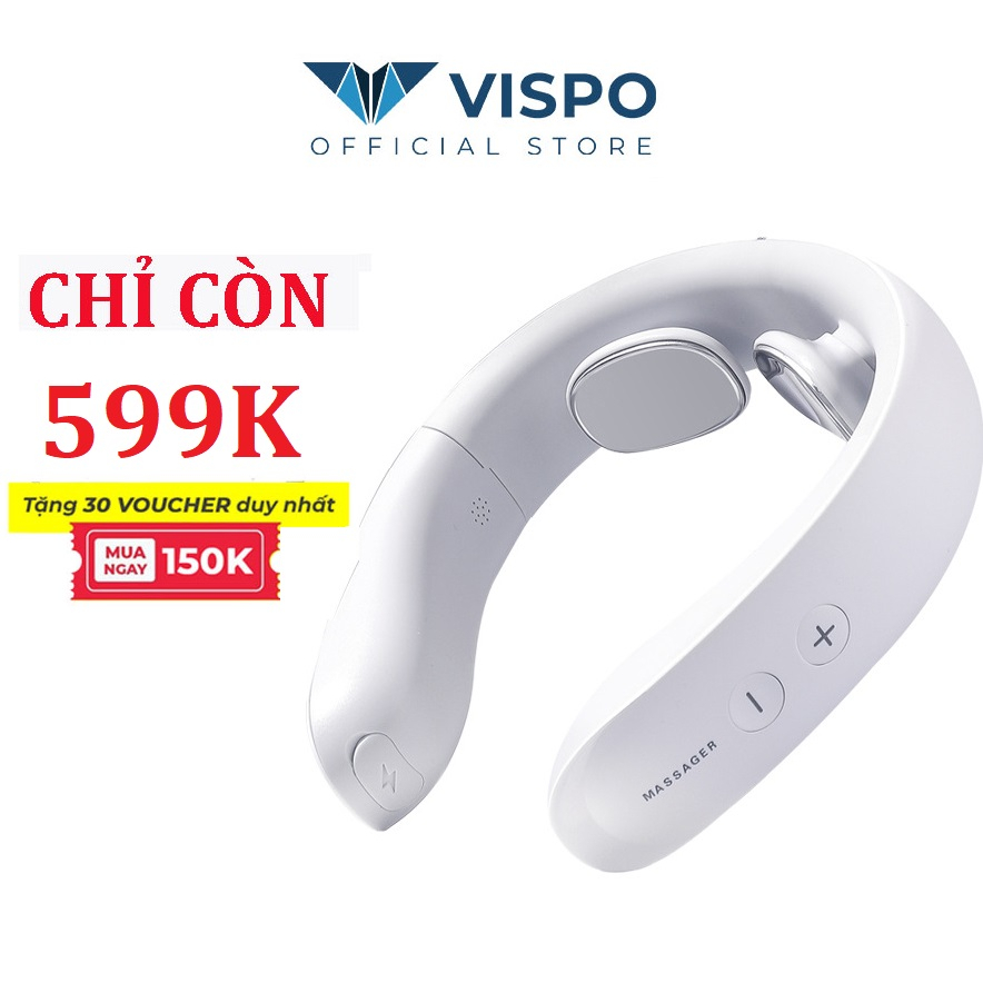 Máy massage cổ VISPO VP-CV23 massage bằng xung điện EMS hiện đại và ...