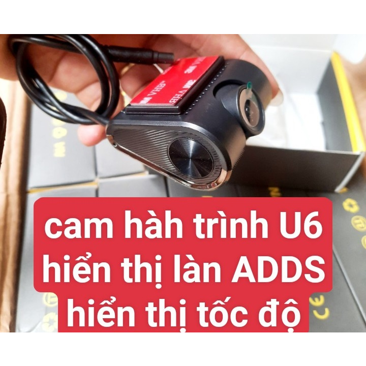 Camera Hành Trình USB Cho Android ô tô xe hơi - Camera U6 New 2023 tích hợp ADAS G-Sensor FHD ...