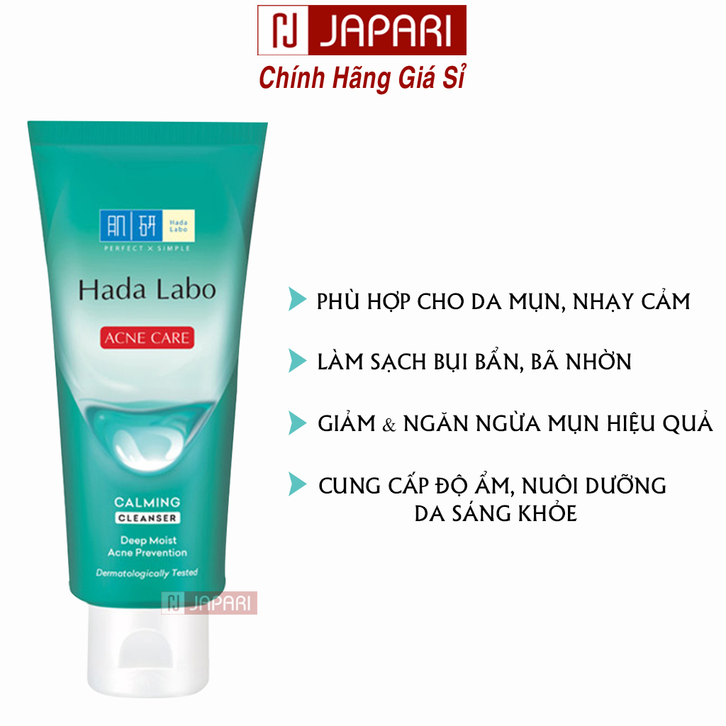 Sữa Rửa Mặt Hada Labo CHÍNH HÃNG Chăm Sóc Cấp Ẩm/Dưỡng Trắng Da/Chống ...
