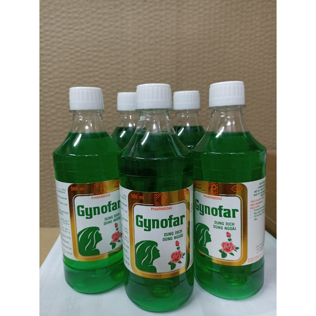 (CAM KẾT CHÍNH HÃNG)Dung Dịch Vệ Sinh Phụ Nữ Gynofar Pharmedic Chai 500 ...