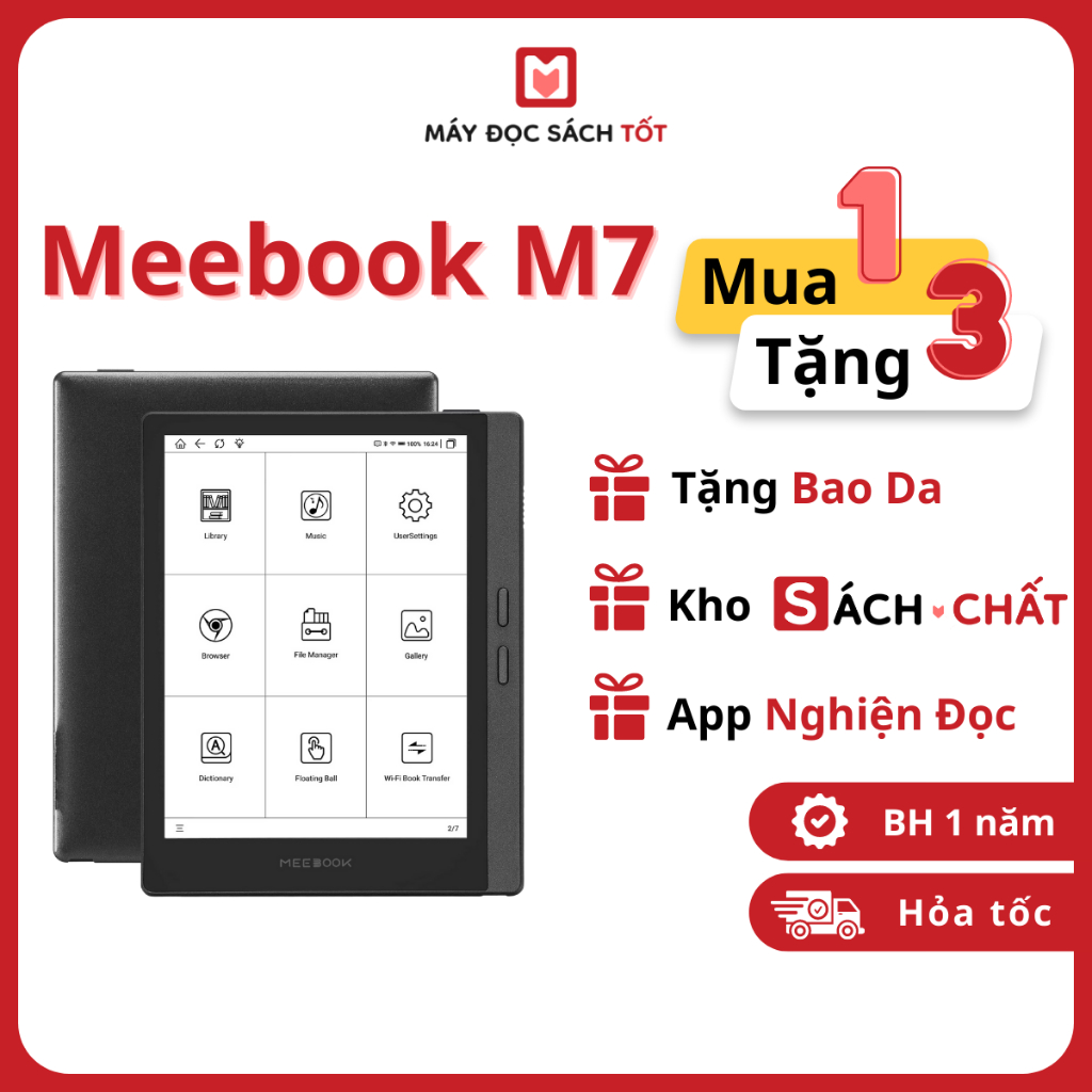 Máy đọc sách Meebook M7 | Shopee Việt Nam