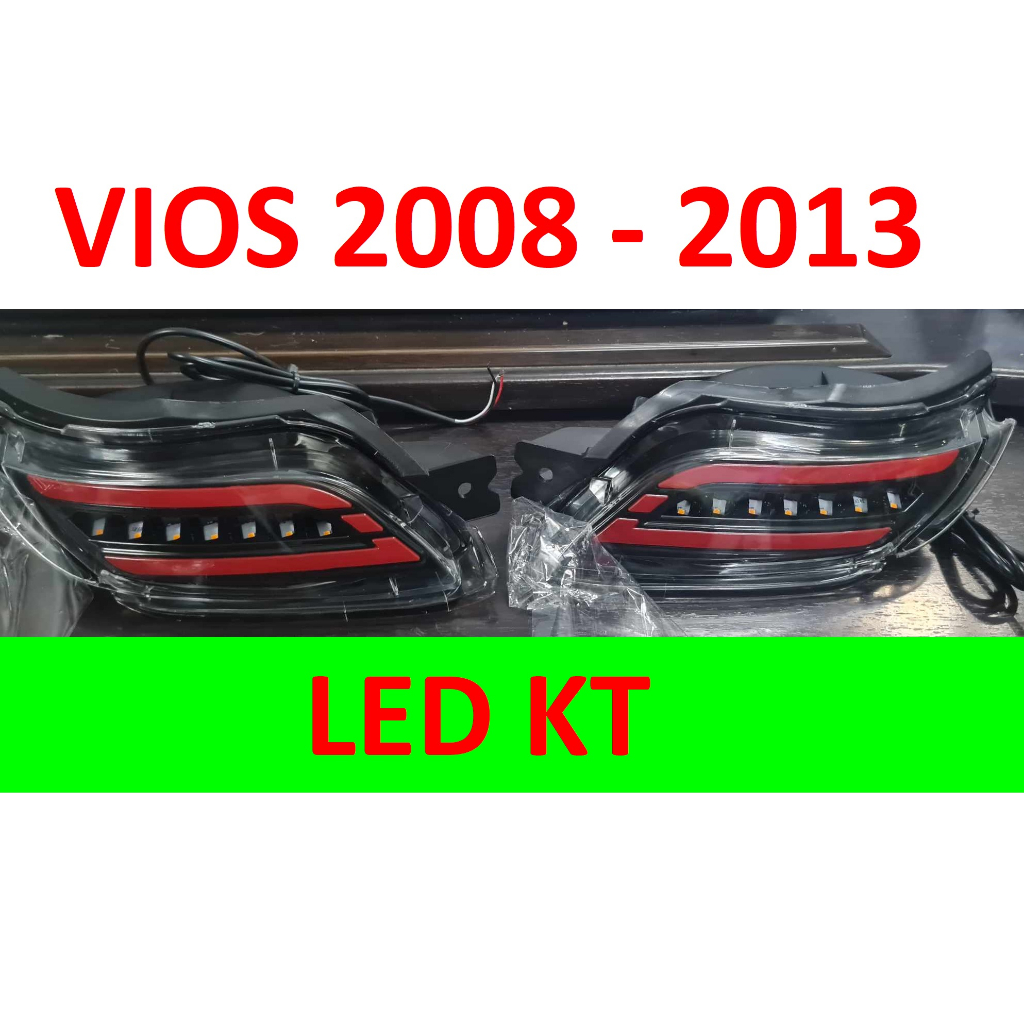 Led cản sau Vios 2008-2013 led gầm sau 2 chế độ chào mừng và xi nhan ...
