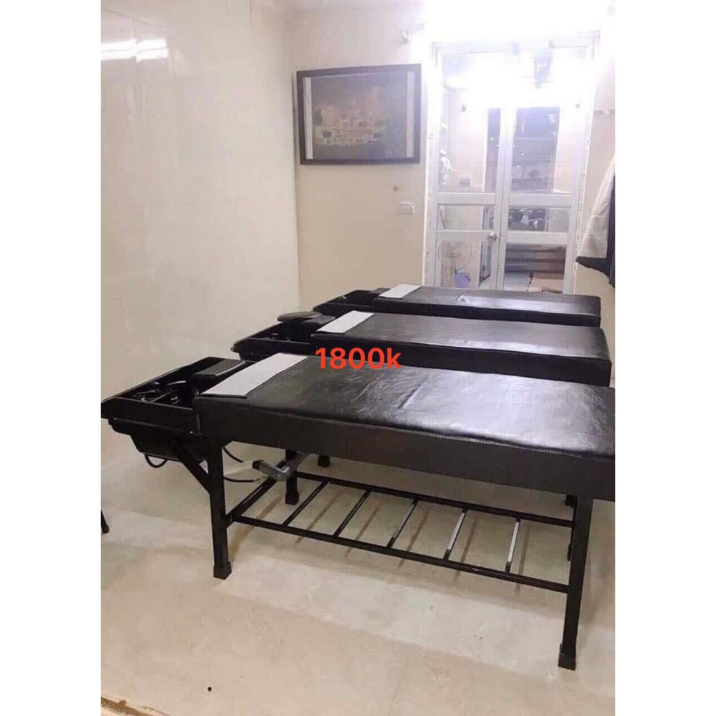Giường gội đầu dưỡng sinh, Giường gội đầu giá rẻ, giường gội đầu 2in1 vừa gội đầu vừa massage ...