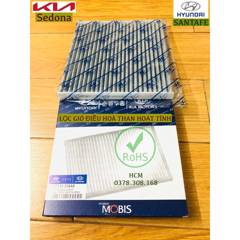 Lọc gió điều hoà ô tô Kia Sedona, Carnival(Quà tặng)-Mã 97133-3SAA0 HOẢ ...