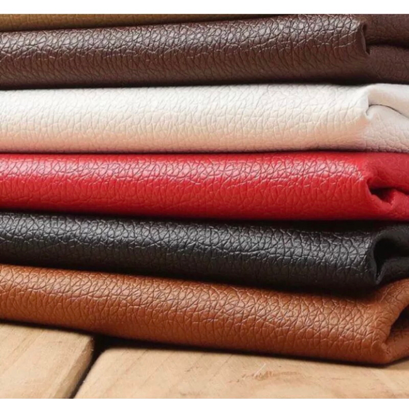 Vải da simili PVC khổ 1,4m -vải giả da may túi, dép,bọc ghế-KHÔNG CÓ ...
