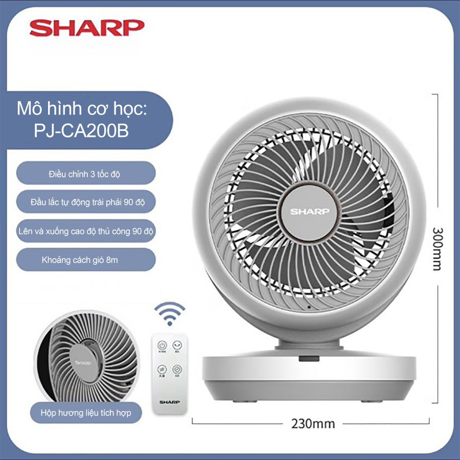 Quạt điện (SHARP) ,Quạt Khuyếch tán tinh dầu thơm phòng,Quạt Sharp khử ...