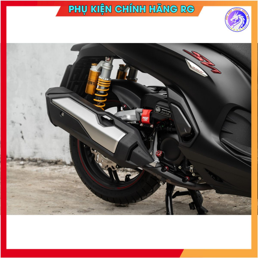 Ốp bô SH350i chính hãng zhipat lắp cho SH 350i inox | Shopee Việt Nam
