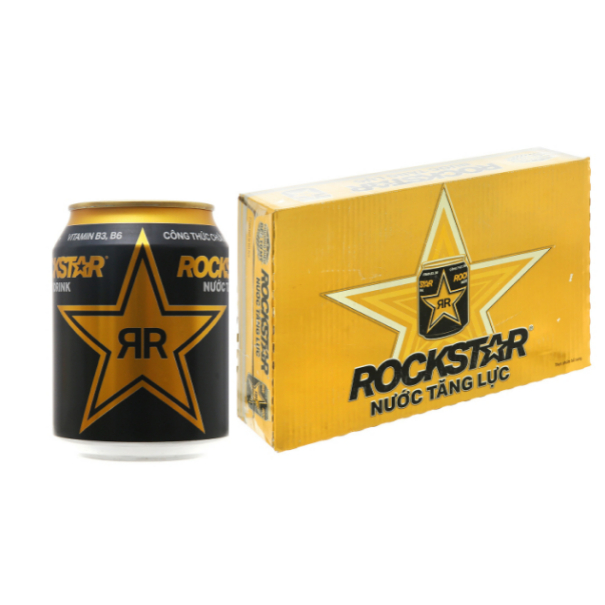 Thùng 24 lon nước tăng lực Rockstar 250ml | Shopee Việt Nam
