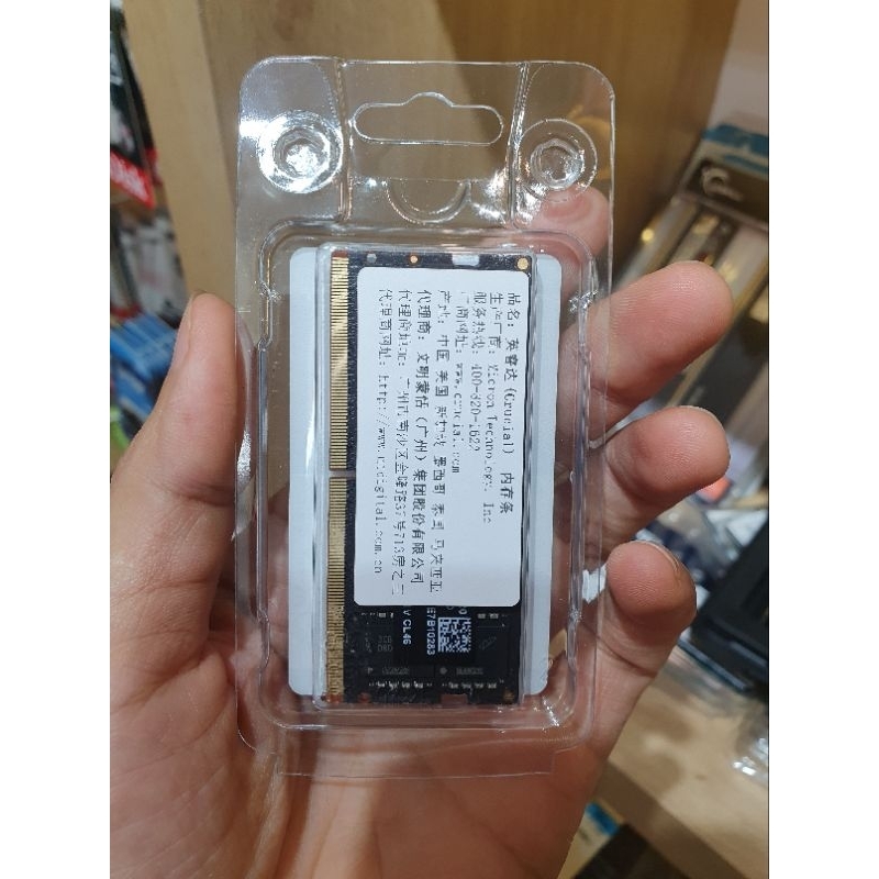 RAM Laptop 24Gb / 48Gb DDR5 Crucial 5600Mhz C46 - Bảo hành 36 tháng ...