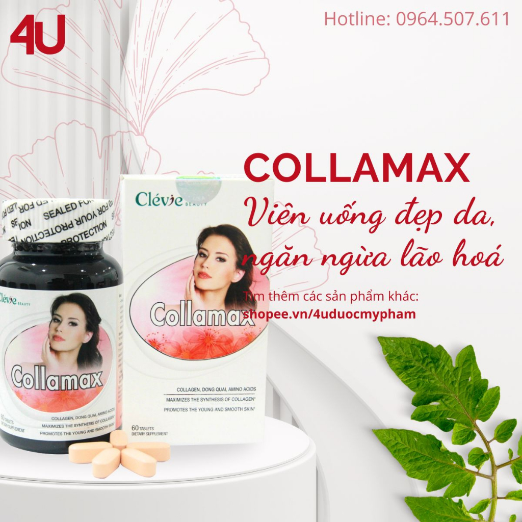 Viên Uống Đẹp Da Ngăn Ngừa Lão Hoá Collamax USA | Shopee Việt Nam