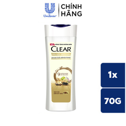 [HB Quà tặng] Dầu Gội Clear 70g (giao mẫu ngẫu nhiên) | Shopee Việt Nam