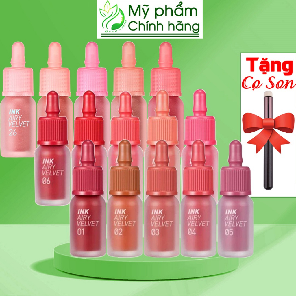 Son Ink Velvet Airy Kem Lì Peripera Ink Velvet Airy Lip Tint Đủ Màu Mới ...