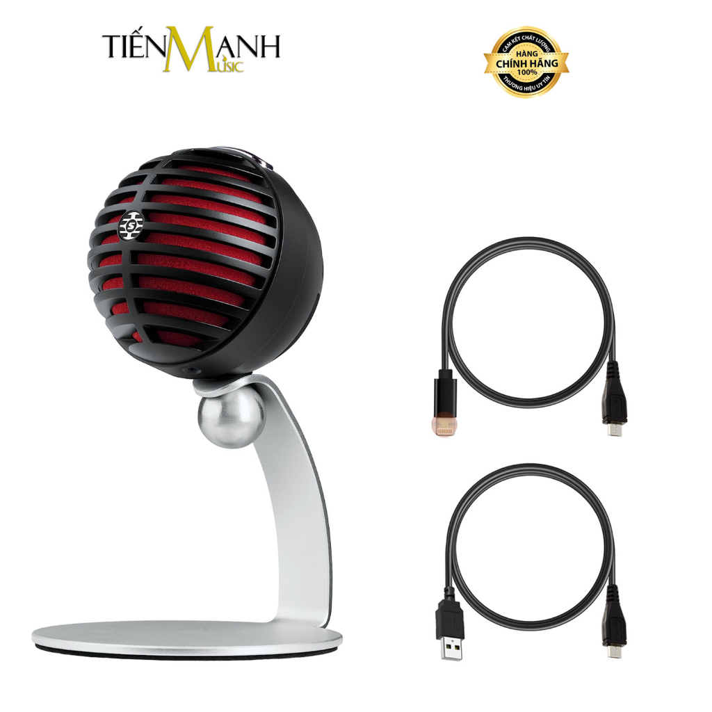 [Chính Hãng] Micro Shure MV5 Digital - Mic Thu Âm Podcast Condenser ...