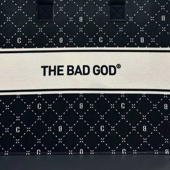 Áo thun The Bad God Star Monogram full màu đen, be, ghi | Shopee Việt Nam