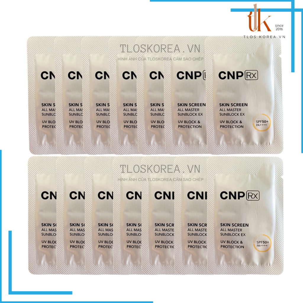 [Sỉ 120 gói] Kem Chống Nắng Vật Lý Cnp Skin Screen All Master Sun Block ...