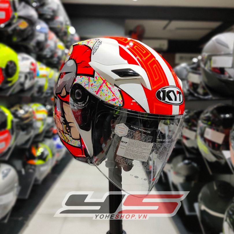 MŨ KYT VENOM 2 KÍNH CHÍNH HÃNG - MŨ KYT 3/4 VENOM | Shopee Việt Nam