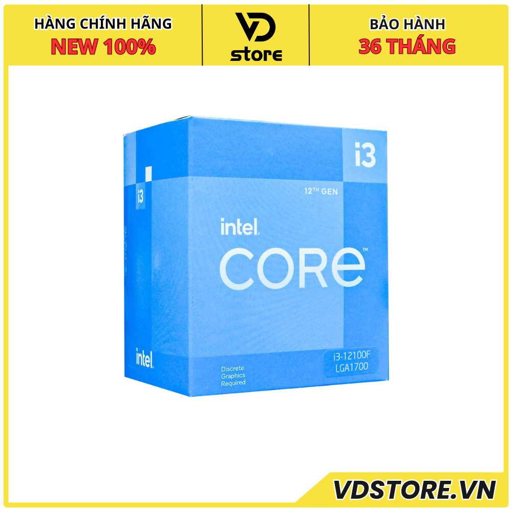 CPU Intel Core i3 12100F Tray (3.30 Up to 4.30GHz | 12MB | 4C 8T ...