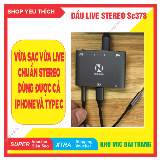 Box livestream vừa sạc vừa live stereo - Hỗ trợ PK 2 chiều cao cấp NMC ...