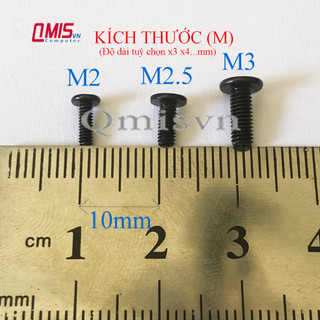 M2*3 (Mũ 4mm) Ốc vít laptop dùng lắp đặt, gắn màn hình laptop, card ...
