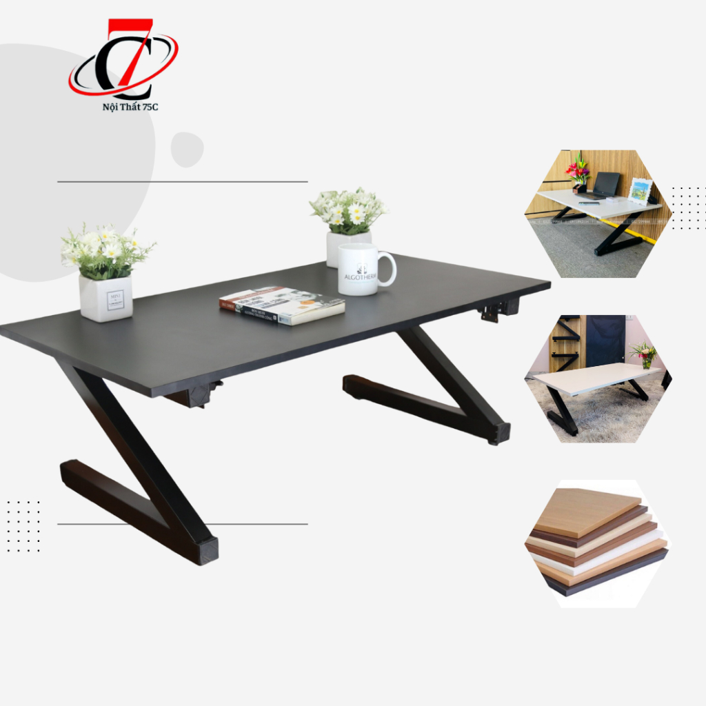 Bàn z bệt , bàn học,làm việc ngồi bệt ,có thể gấp gọn, đã lắp ráp sẵn ...