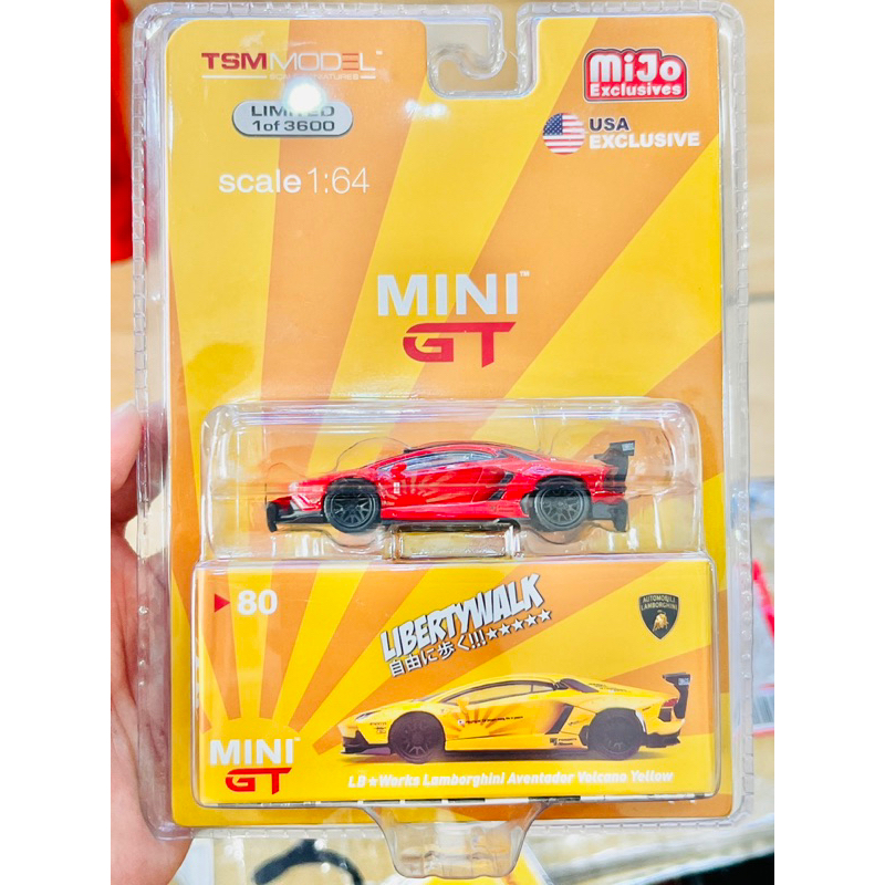 Hobby Store xe mô hình Mini GT #80 Lamborghini Aventador LBWK Volcano ...