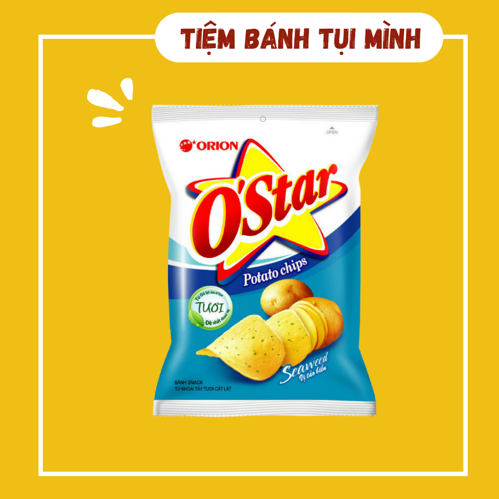 Bánh khoai tây OStar vị tảo biển, ăn vặt | Shopee Việt Nam