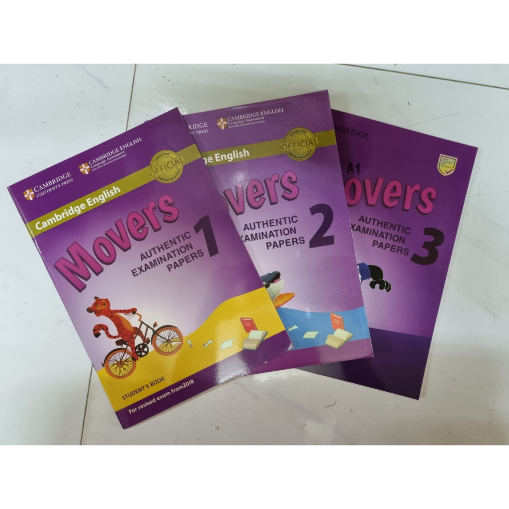 Sách - Tiếng anh Cambridge English Movers 1 2 3 | Shopee Việt Nam