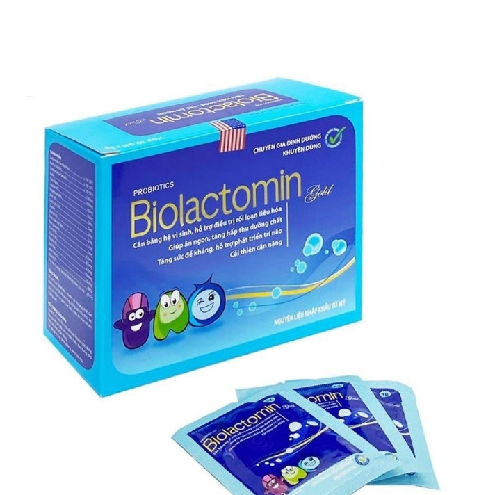 BIOLACTOMIN GOLD XANH - Hỗ trợ cân bằng hệ vi sinh, hỗ trợ rối loạn ...