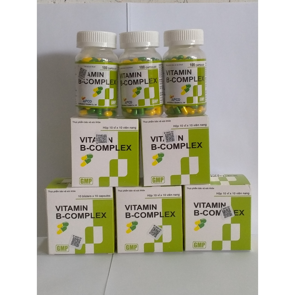 VITAMIN B COMPLEX Lọ 100 viên hỗ trợ nâng cao sức đề kháng cho cơ thể ...