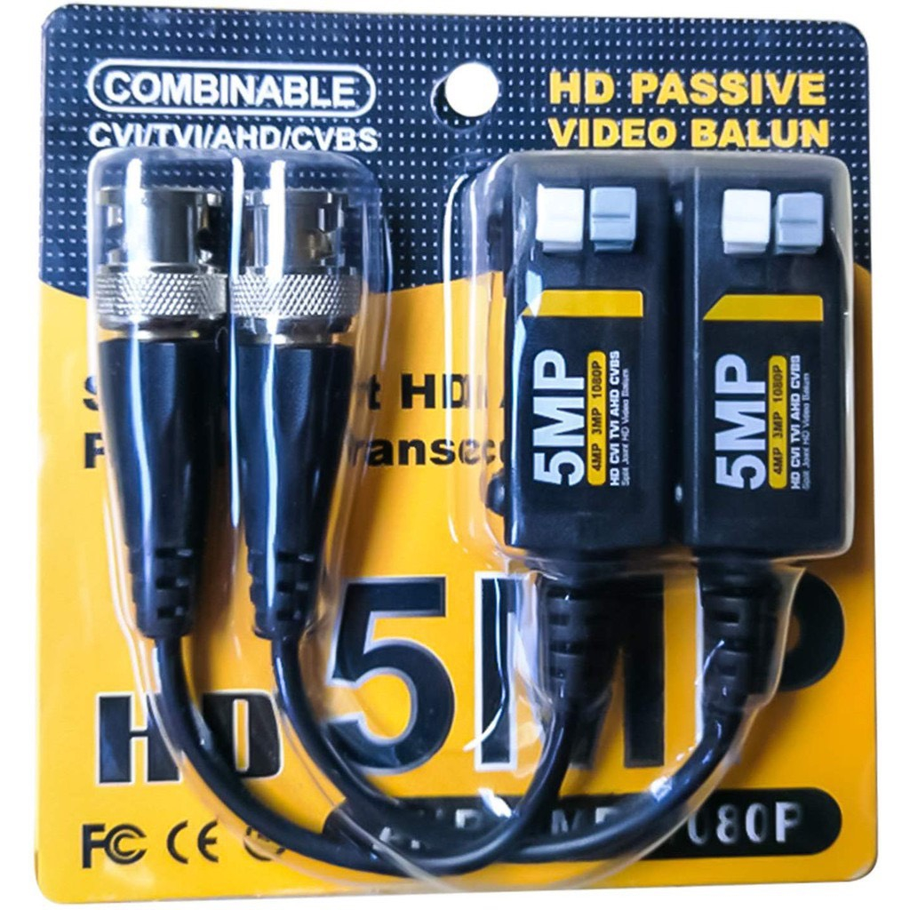Video balun camera 8MP AHD/CVI/TVI chống nhiễu (Loại xịn) | Shopee Việt Nam