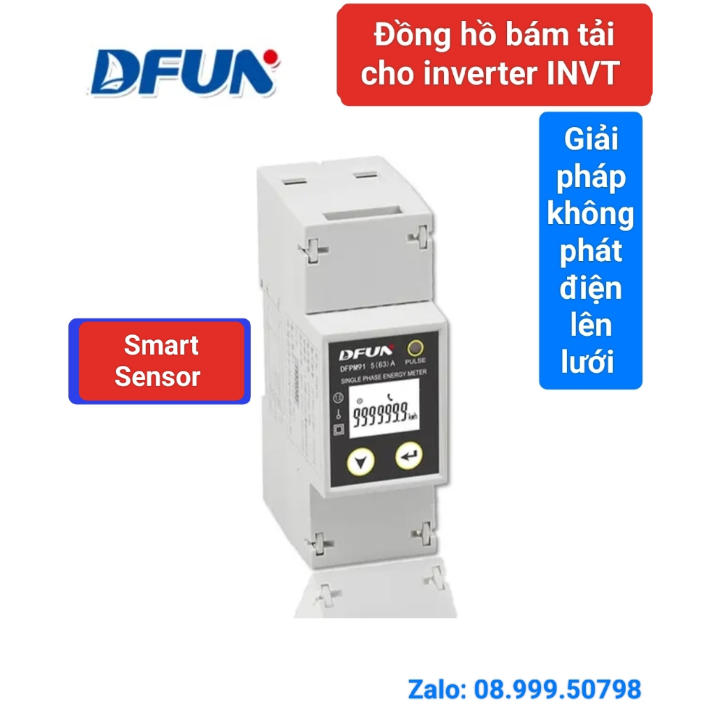 ĐỒNG HỒ BÁM TẢI 1 PHA CHO INVERTER INVT | Shopee Việt Nam