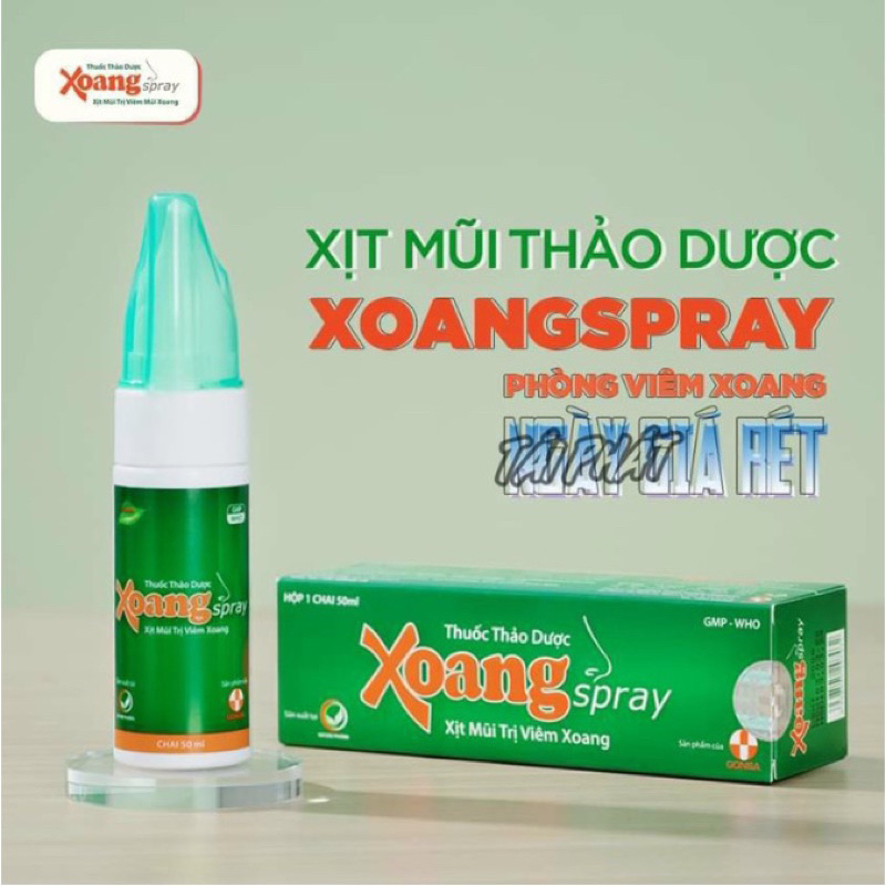 Xoang Spray - Xịt mũi hỗ trợ giảm viêm xoang (50ml) | Shopee Việt Nam