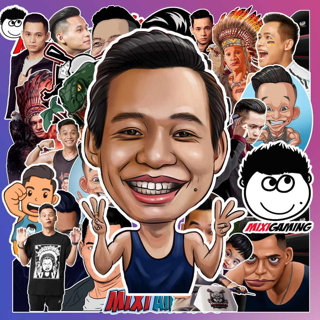Set Sticker a Độ Mixi,Logo Mixigaming, Team Refund Mới Nhất 2022, Dán ...