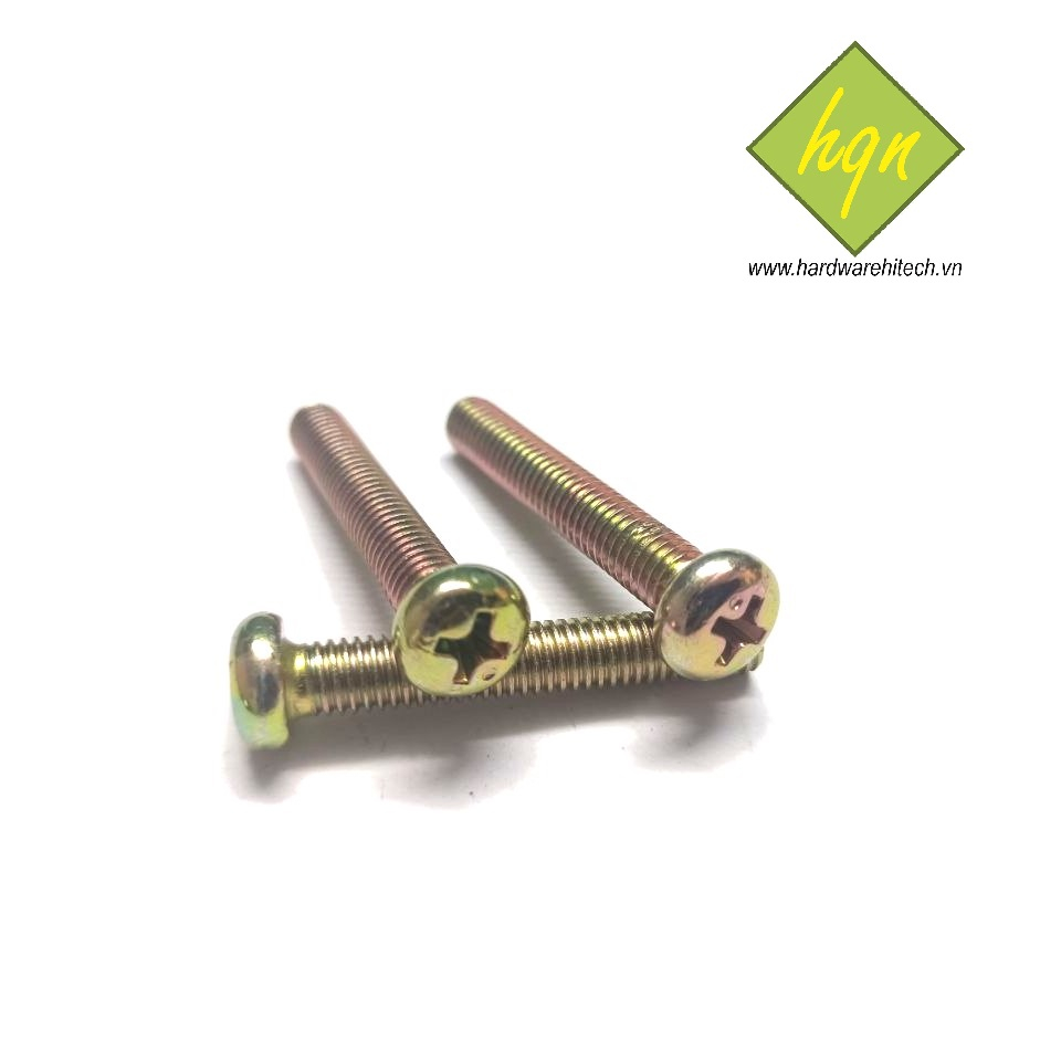 (Túi 100 con) Ốc Dù Đầu bake M5 dài 30/ Bulong Đầu tròn 5 ly x 30/ Vít ...