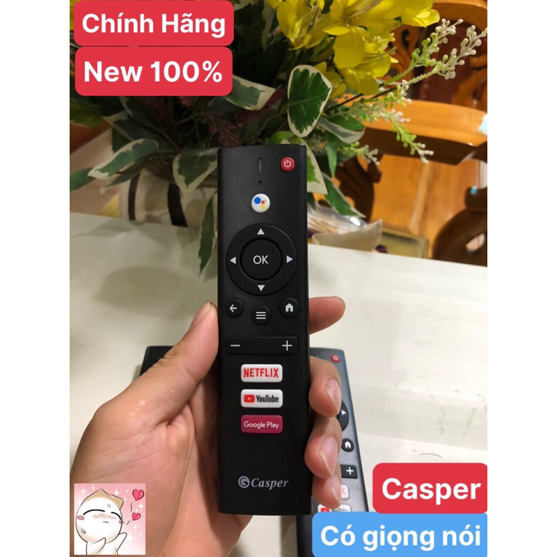 Điều khiển Tivi Casper A3 giọng nói Remote TV Casper Giọng Nói A3 ...