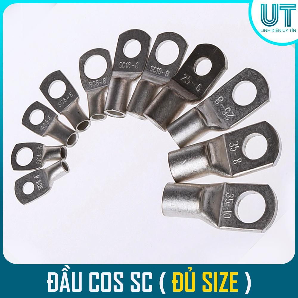 Đầu COS SC ĐỦ SIZE - cos trần, đầu cos Bít, Bịt đầu SC, Cos trần SC ...