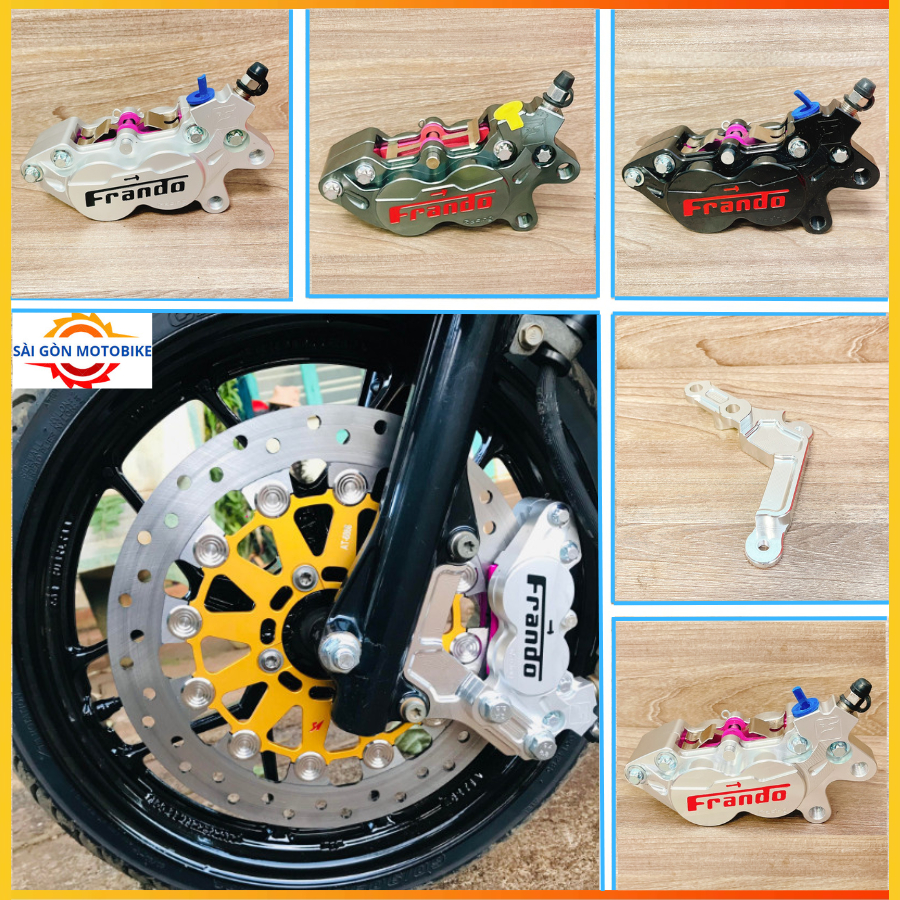 [ Combo Vario/Vision ] Heo 4Pis Frando + Đĩa KingDrag ( 4 Lỗ ) khoen ...