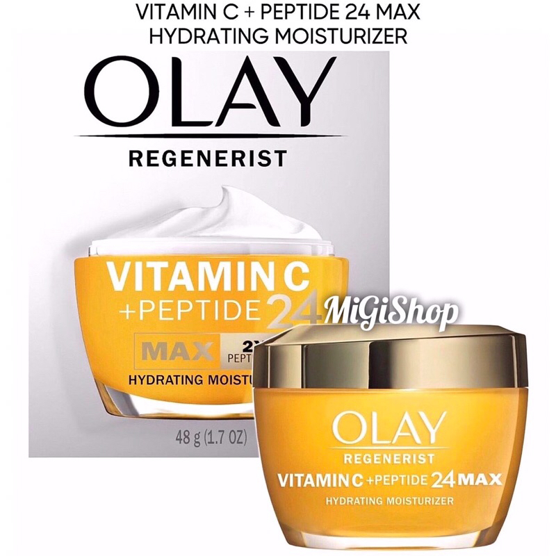 [Bản Mỹ] Kem Dưỡng Trắng Da Olay Vitamin C Peptide 24 Max Hydrating ...