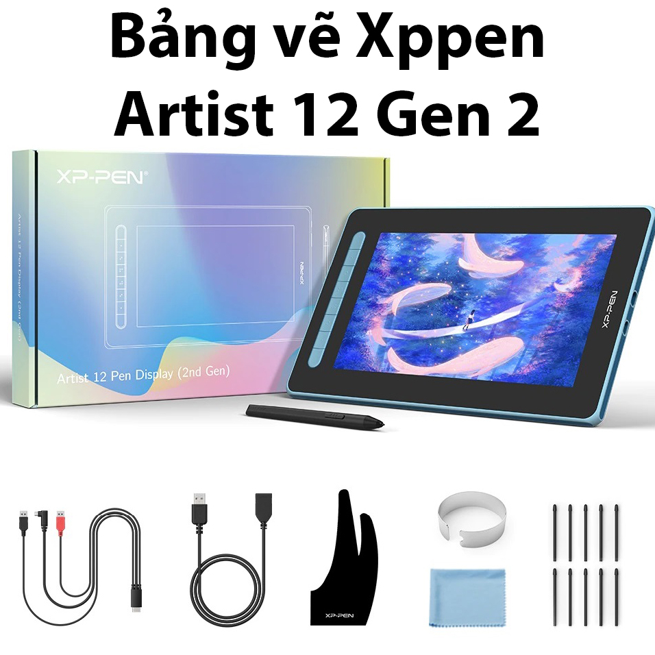 Bảng vẽ Xppen Artist 12 Gen 2 (còn rất mới) | Shopee Việt Nam