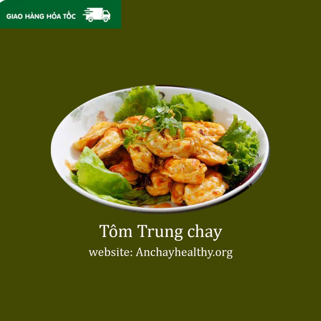 [Ship hỏa tốc nội thành HN] Tôm Trung Chay Thực phẩm chay đông lạnh, Thực phẩm chay âu lạc, món ...