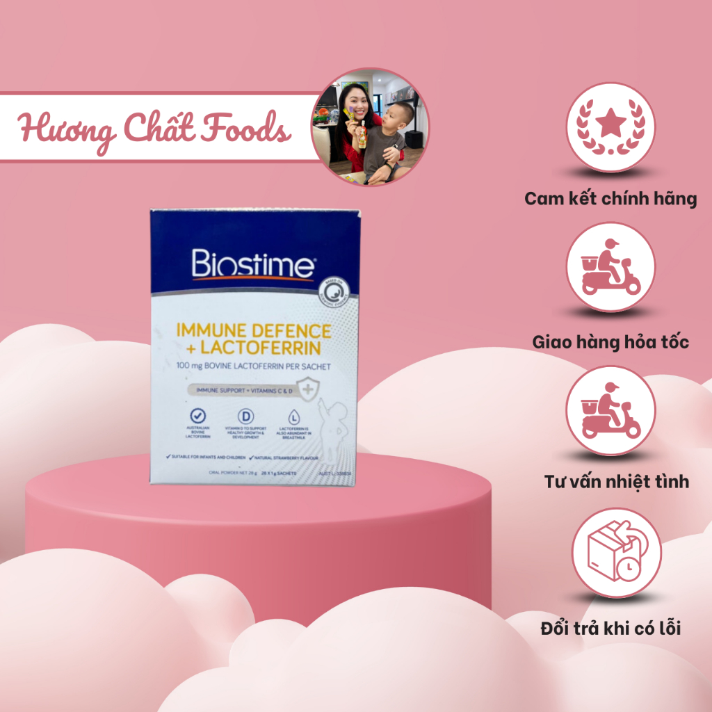 Sữa BIOSTIME® Immune Defence + Lactoferrin- Bảo Vệ Khả Năng Miễn Dịch ...