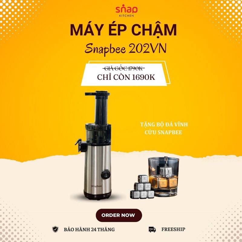 MÁY ÉP CHẬM SNAPBEE 202-VN | Shopee Việt Nam