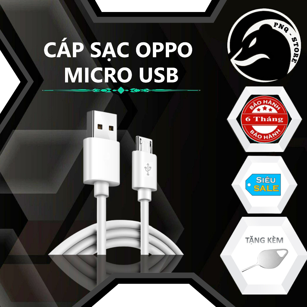 Cáp sạc OPPO Micro USB dành cho các dòng Android - Chuẩn Chính Hãng ...